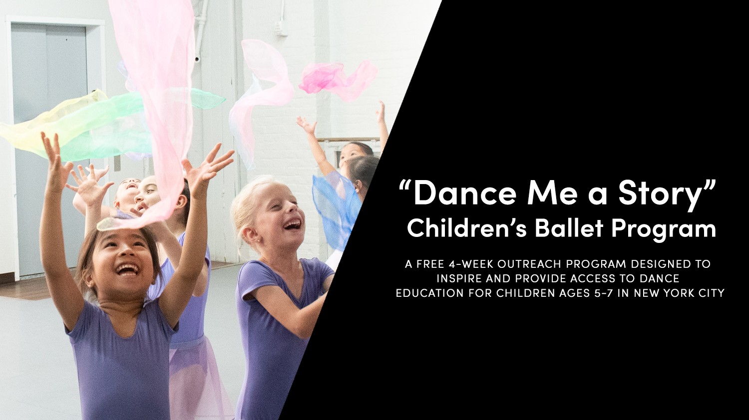 Joffrey Ballet School Announces “Dance Me a Story” Outreach Program for ...